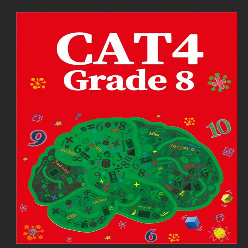 CAT4测试英式学校入学认知能力测试模拟考试全真题题库答案 纸质版G8/9-Y9/10