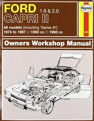 Ford Capri II (and III) 1.6 & 2.0 (74 - 87) Haynes Repair Manual