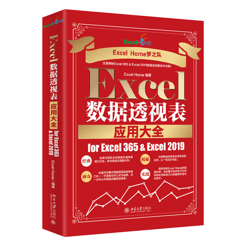 Excel数据透视表应用大全 for Excel 365 & Excel 2019 ExcelHome表格制作教程函数公式大全 透视表应用大全 北京大学出版社