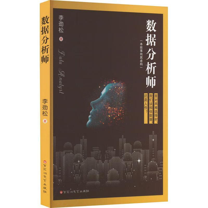 数据分析师李劲松百花洲文艺出版社9787550047914 小说书籍
