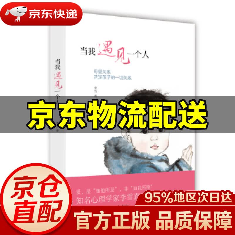 【 】当我遇见一个人 李雪 著 北京联合出版公司