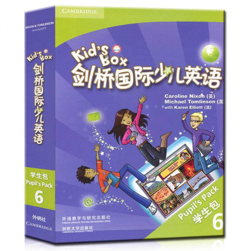 外研社 Kid's Box 剑桥国际少儿英语6学生包 点读版 含序列号 外研社