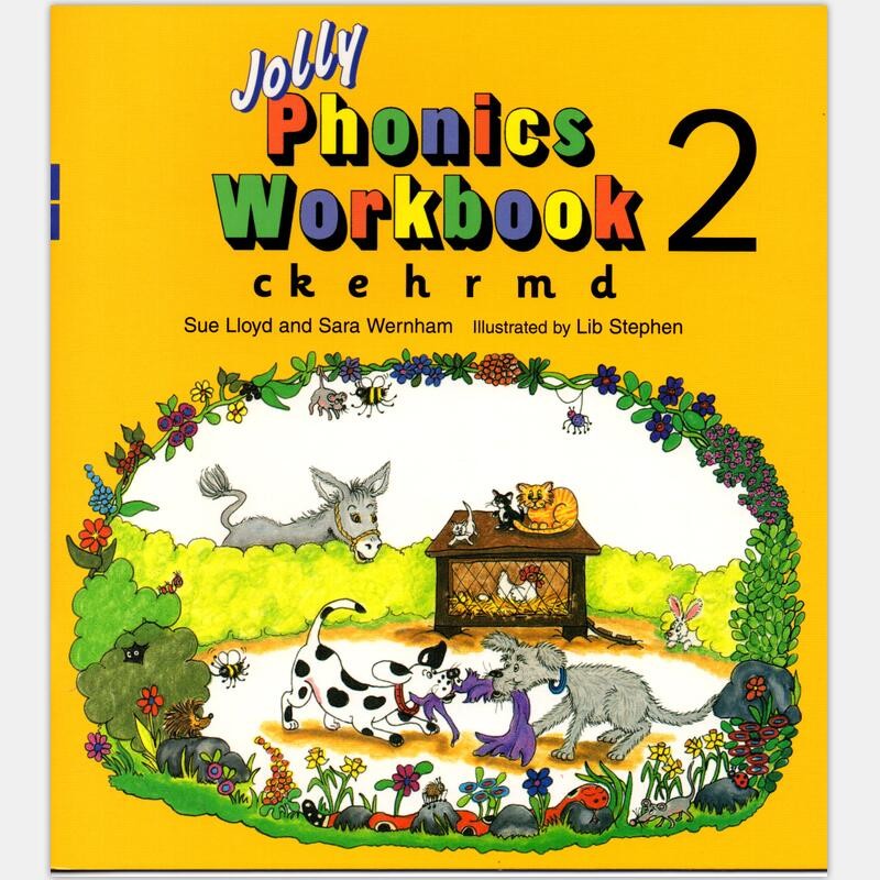 英国幼儿园自然拼读练习册 Jolly Phonics Workbook 2 (BE edition)
