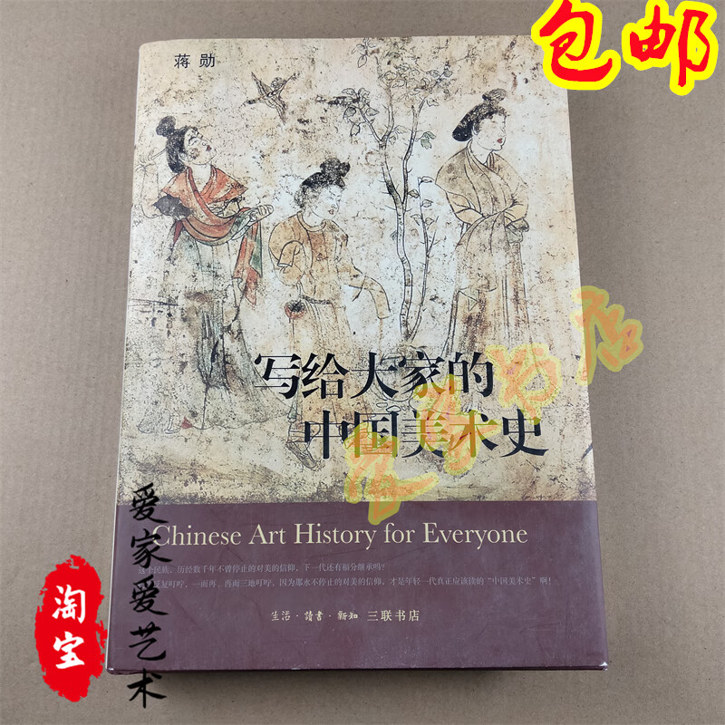 写给大家的中国美术史 蒋勋中文版本 艺术史 精装塑封 彩色版 封 彩色版