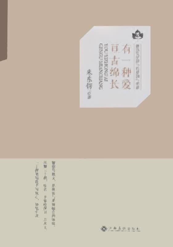 有一种爱亘古绵长 朱东锷著 江西高校出版社