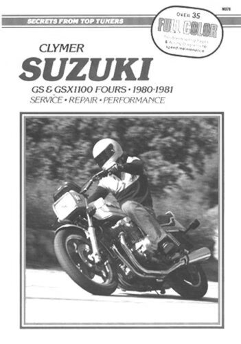 Suz GS1100 Fours 80-81