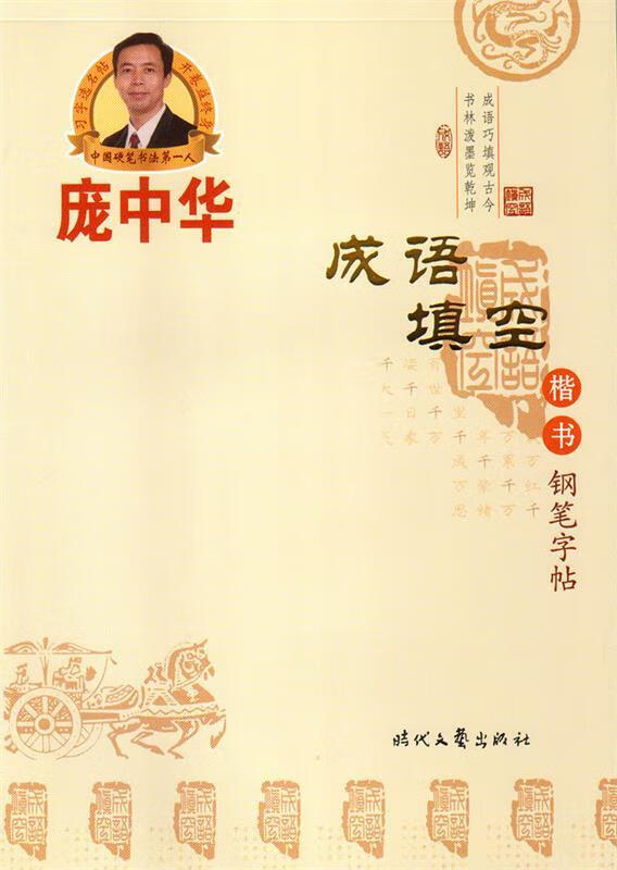 庞中华成语填空楷书钢笔字帖 庞中华