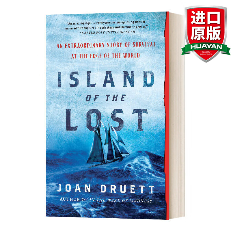 英文原版 Island of the Lost 迷失岛 Joan Druett 英文版 进口英语原版书籍