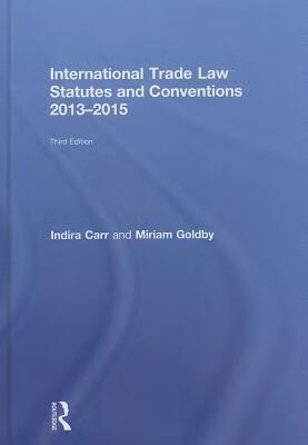 International Trade Law Statutes and Conventions