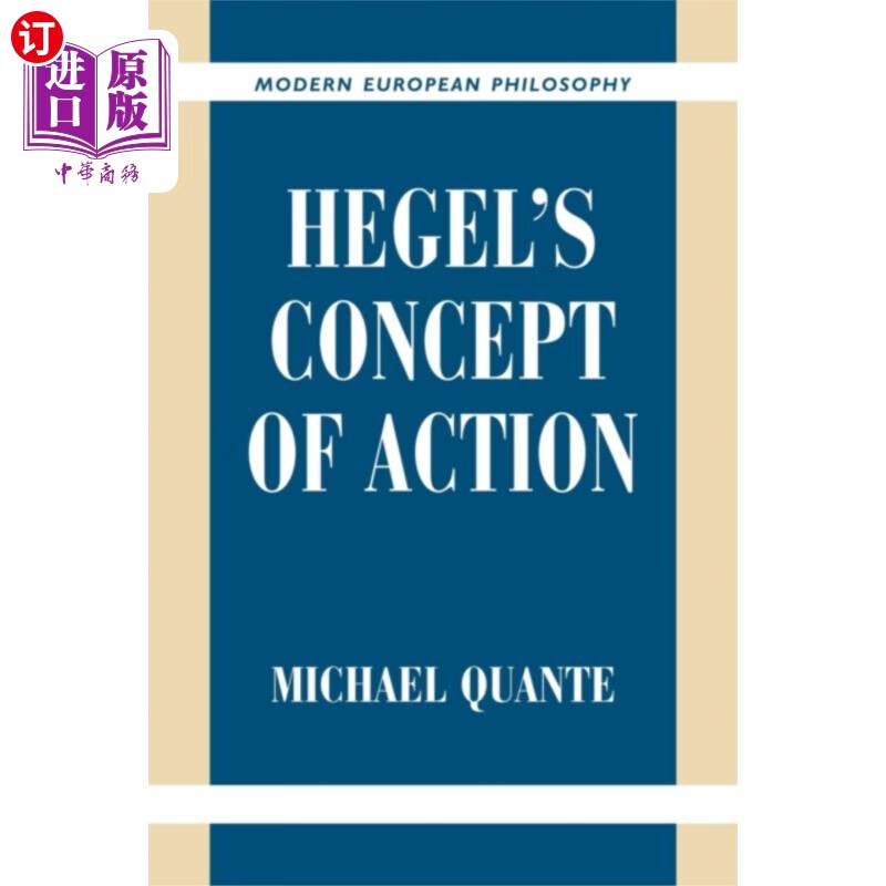 海外直订Hegel's Concept of Action 黑格尔的行为概念