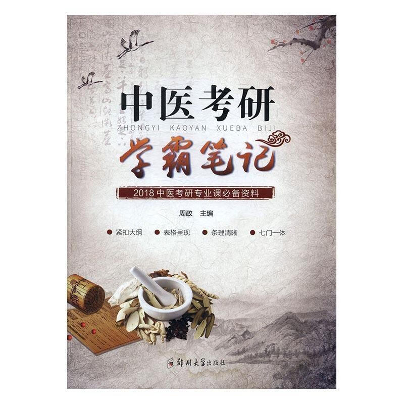 中医考研学霸笔记