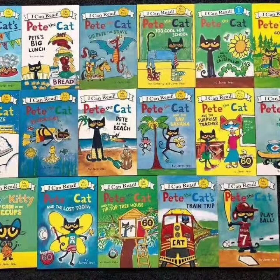 25册 点读版皮特猫 I Can Read系列 Pete the Cat