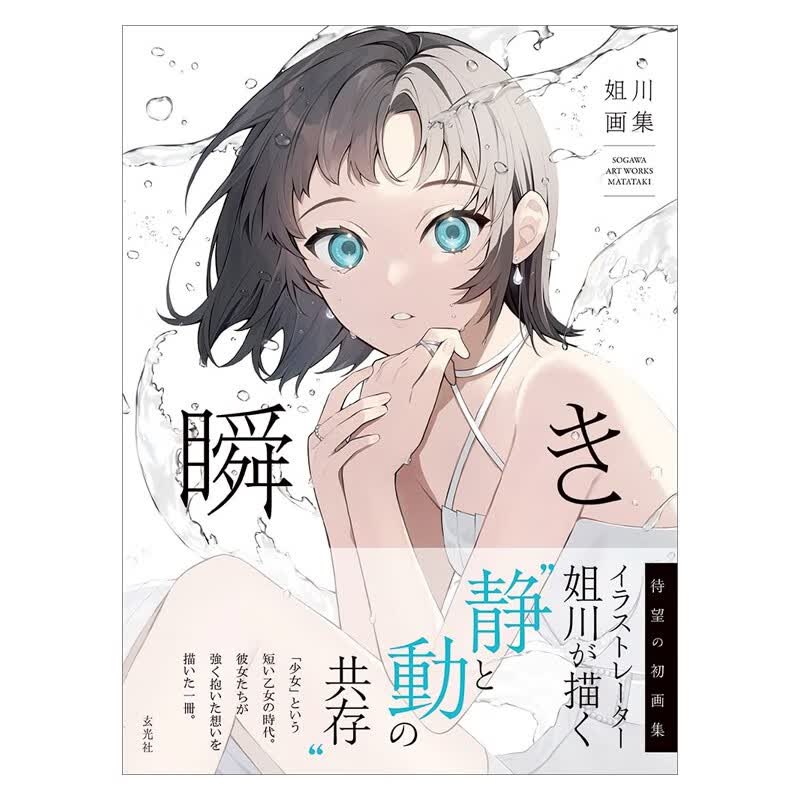姐川画集 闪烁 瞬き日本插画师 Miss River 女孩 角色 插画作品集 艺术 日文原版 善本图书