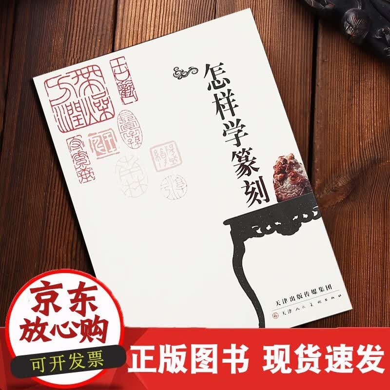 C 怎样学篆刻 本兴著 16开129页 篆刻入门教程 印章制作基础学习入门 篆刻字典工具书  天津人民美术出版社C