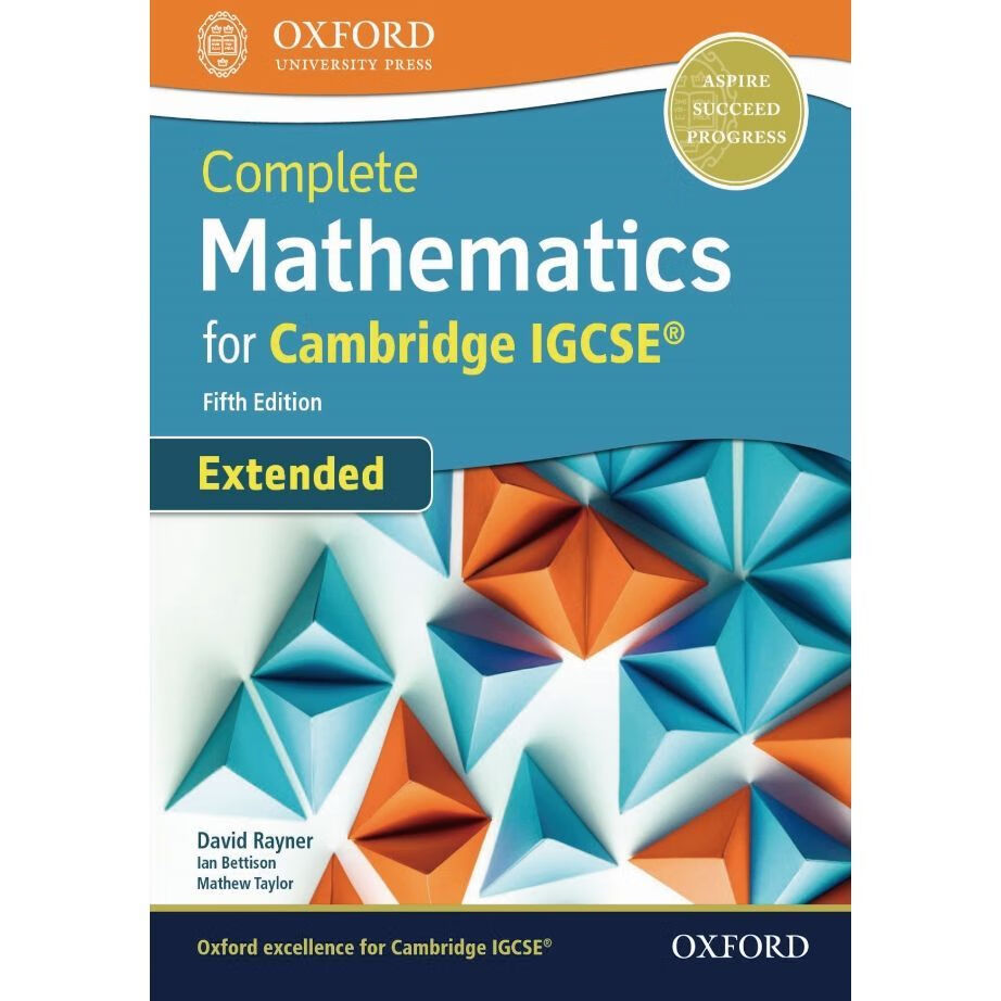 全彩纸质书 Complete Mathematics for Cambridge IGCSE (R) 黑白