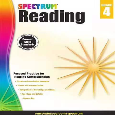 练习册Spectrum Science Workbook Grade 3/4/5/6/7/8 G4