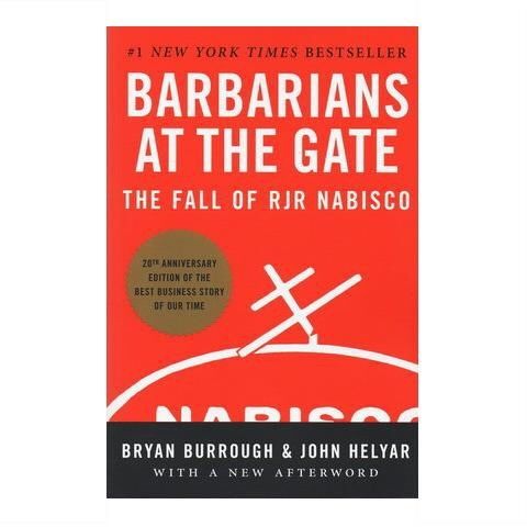 英文版Barbarians at the Gate门口的野蛮人Bryan Burrough