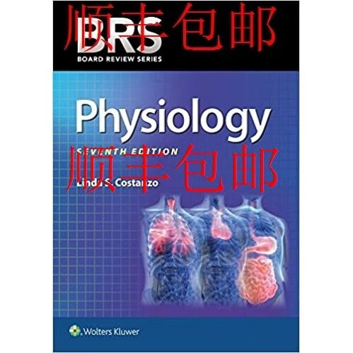 BRS Physiology (Board Review Series) 7th 彩色实体书