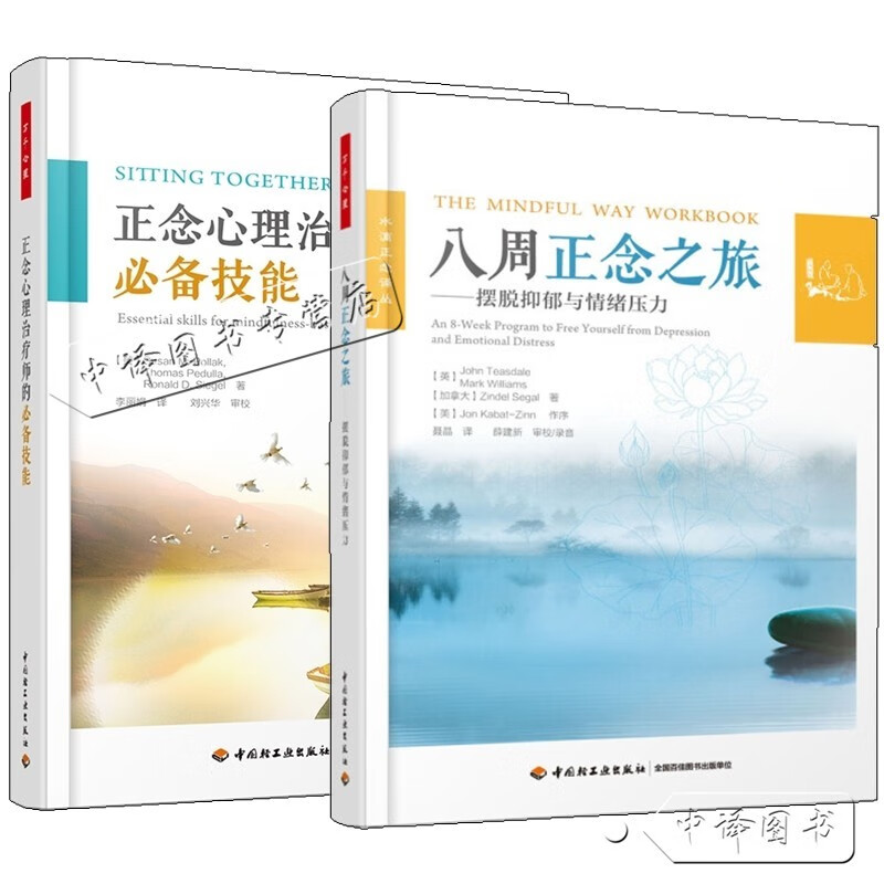 八周正念之旅 摆脱抑郁与情绪压力+正念心理治疗师的必备技能 万千心理 心理咨询师 正念治疗师正念练习 认知疗法 MBCT 心理学书籍
