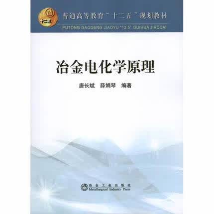 冶金电化学原理 唐长斌 薛娟琴编著