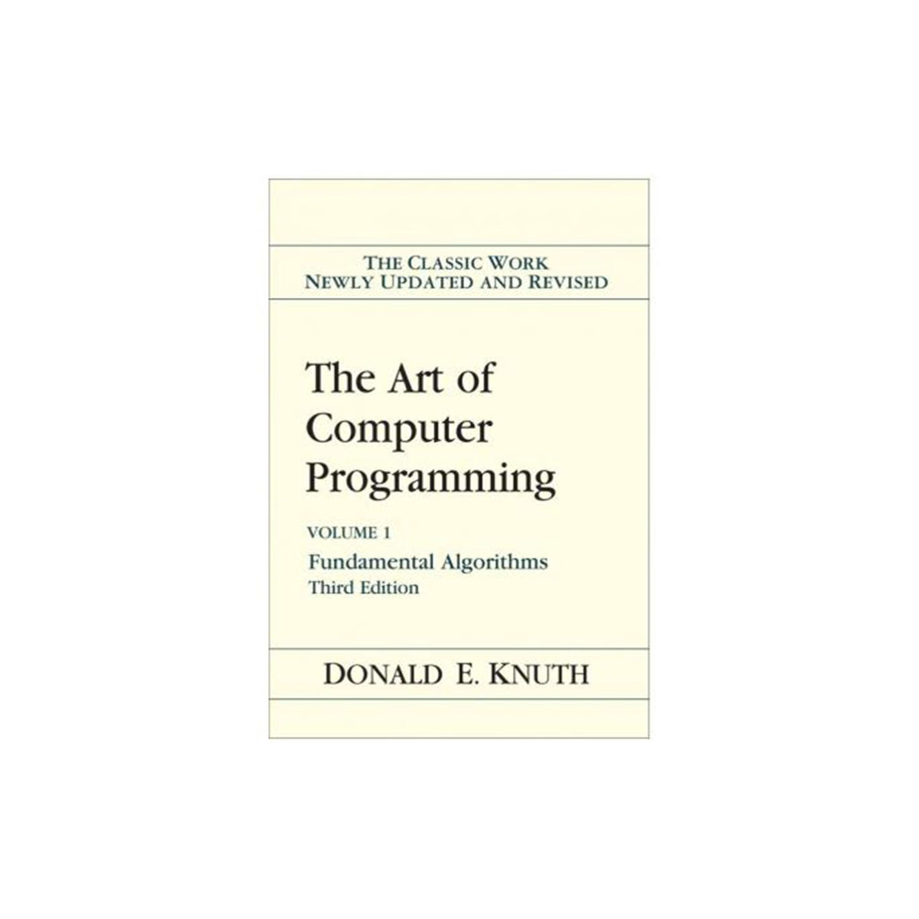 The Art of Computer Programming, Vol. 1-4 The Art Vol. 1