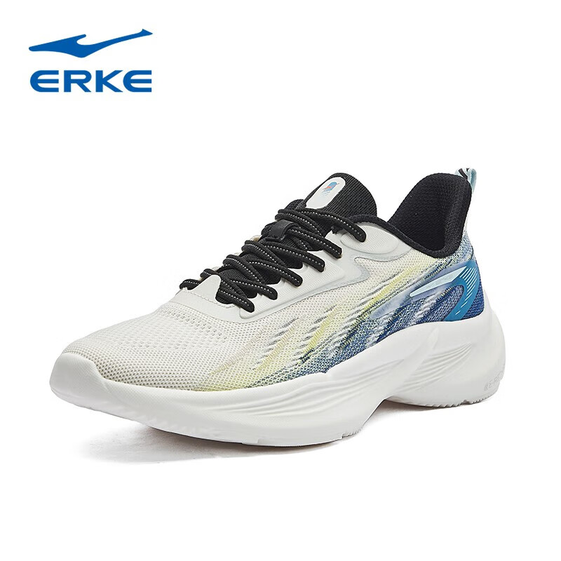 限尺码：ERKE 鸿星尔克 男款运动跑鞋 51122103298，64元包邮（双重优惠）—— 慢慢买比价网