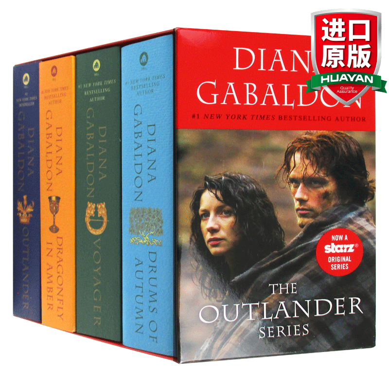 英文原版小说 异乡人1-4册盒装 Outlander 1-4 Copy Boxed Set