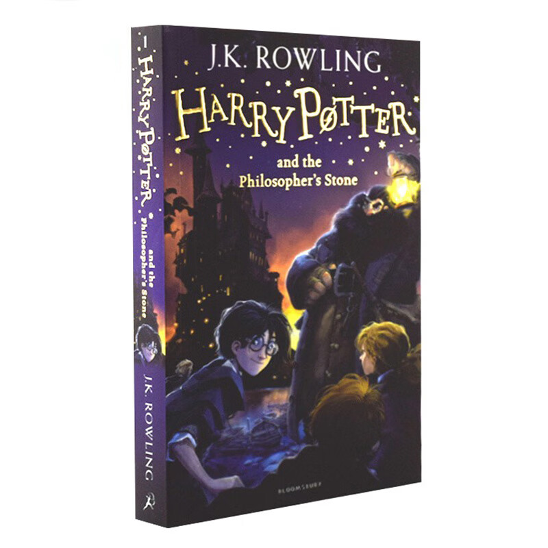 现货 哈利波特与魔法石 英文原版小说 哈利波特1 Harry Potter and the Philosopher Stone Sorcerer's Stone 第一册 哈利波特与魔法石
