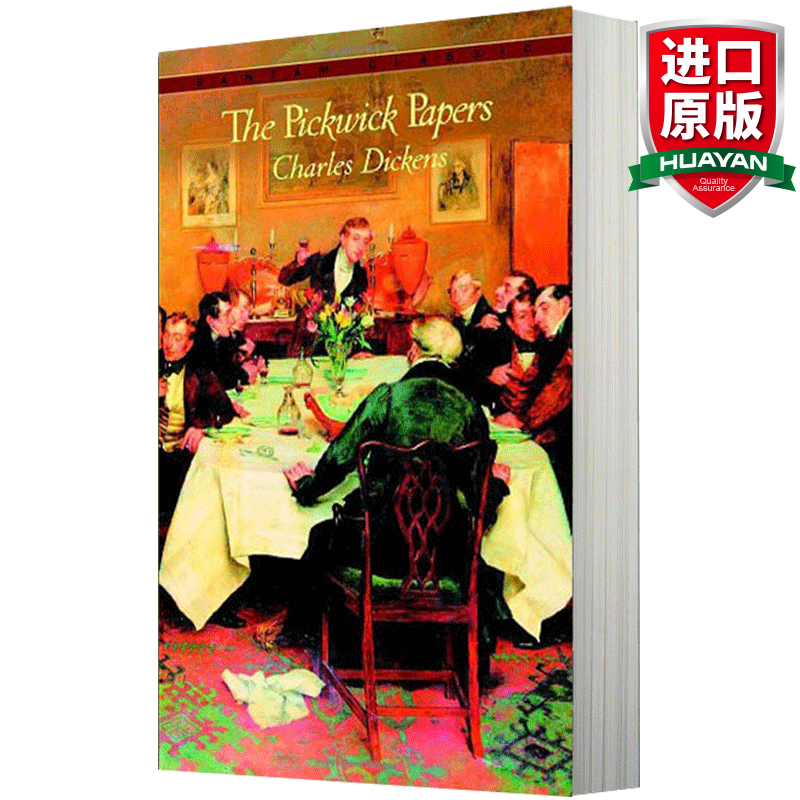 英文原版 匹克威克外传 The Pickwick Papers 全英文版
