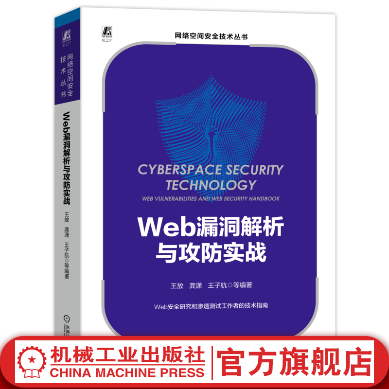 官网现货 Web漏洞解析与攻防实战 王放 龚潇 王子航 网络空间安全技术丛书 Web漏洞基本原理 Web安全技术书籍