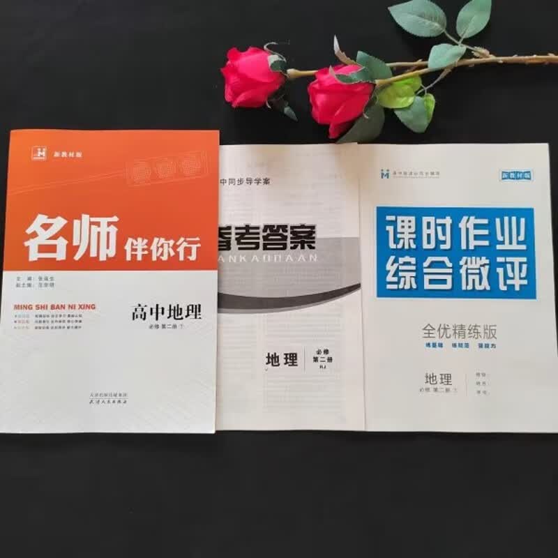 2023名师伴你行 高中地理必修第二册1 新教材版