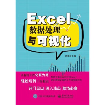 现货:Excel数据处理与可视化电子工业出版社9787121368905