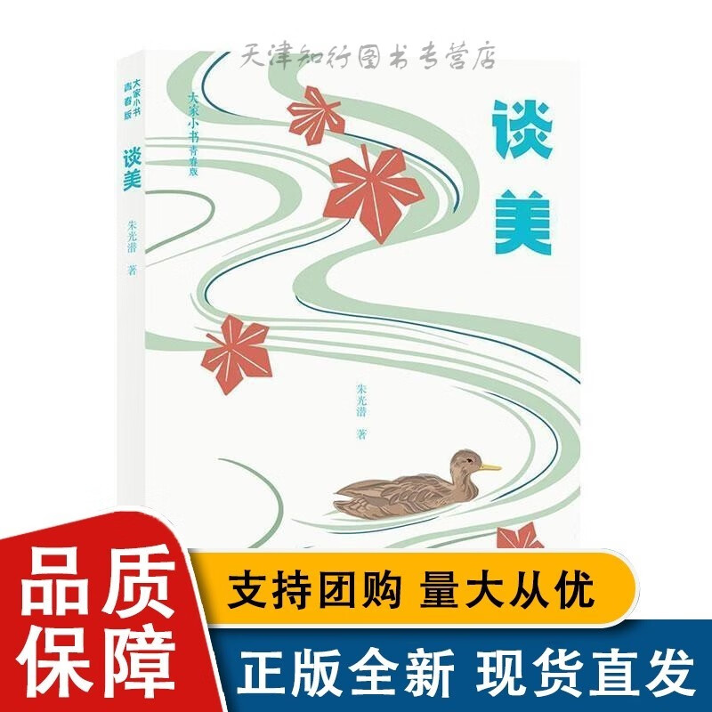 谈美(青春版)/大家小书朱光潜 北京全籍 美论通俗读物