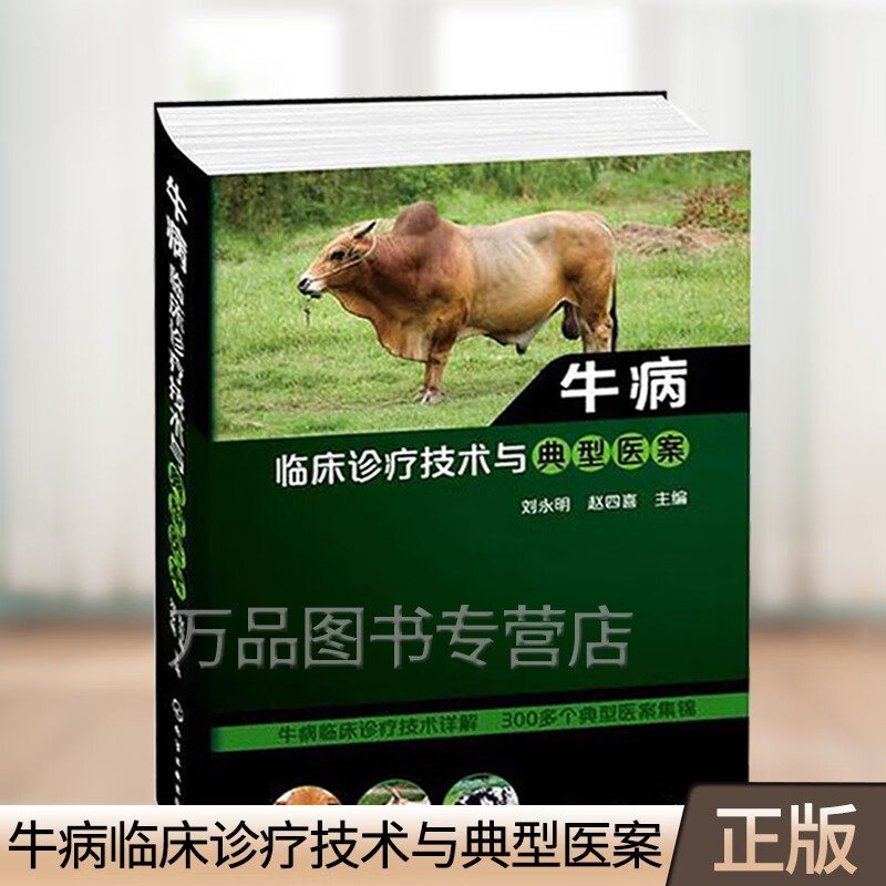 牛病临床诊疗技术与典型医案 养牛技术书籍大全书籍 禽病学牛病诊断及治疗全书 牛病防治手册 肉