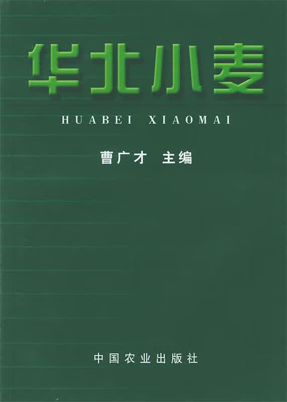 华北小麦 曹广才 主编 中国农业出版社