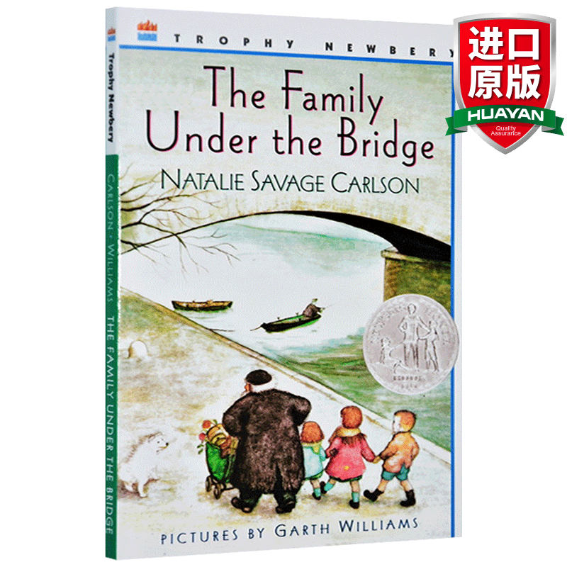 英文原版 桥下一家人 The Family Under the Bridge 纽伯瑞儿童文学银奖