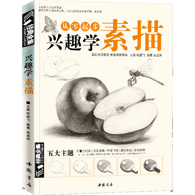 兴趣学素描/经典全集系列丛书/杨建飞