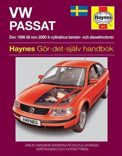 VW Passat dec (1996 - Nov 2000) Haynes Repair Manual (svenske utgava)