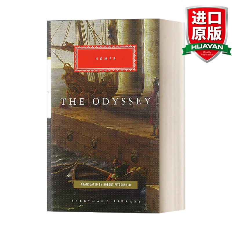 The Odyssey 英文原版 奥德赛 荷马史诗 Everyman精装版 英文版 进口英语原版书籍