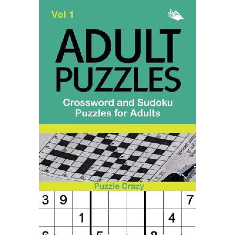 Adult Puzzles: Crossword and Sudoku Puzzles ...