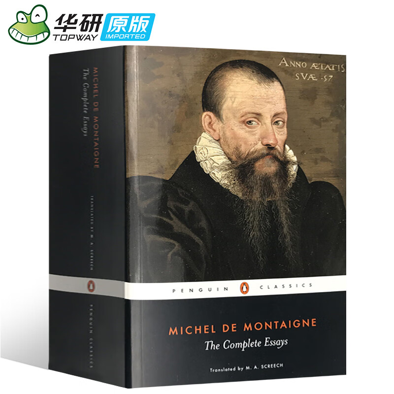 【瑕疵书】蒙田随笔英文原版Michel de Montaigne The Complete Essa经典文学