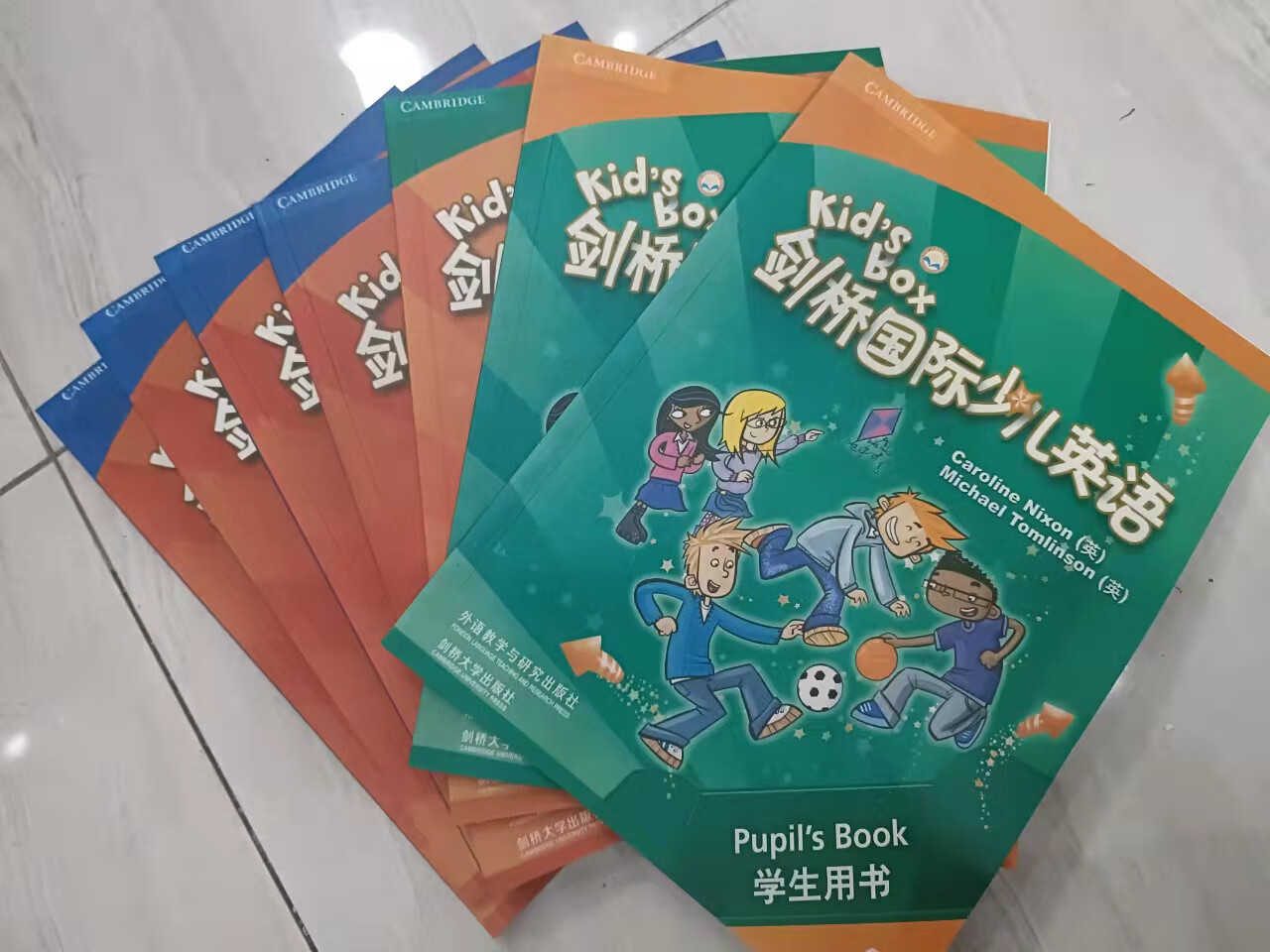 现货现发剑桥版少儿英语新版kids box学生资料活动用书 全套6册