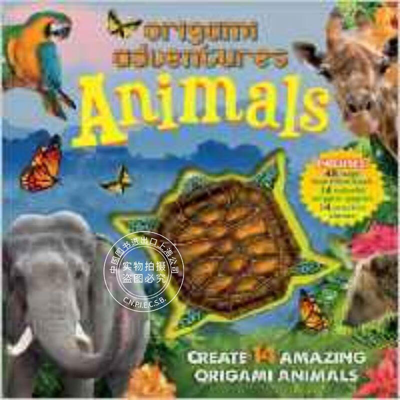 现货 Origami Adventures: Animals