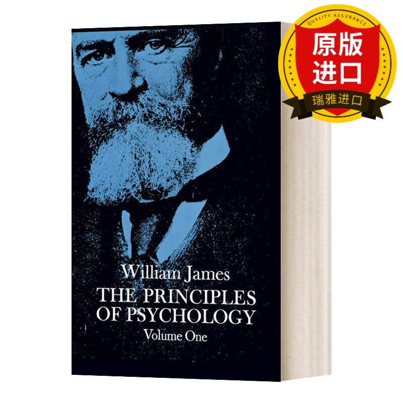 英文原版 心理学原理 第1册  The Principles of Psychology 英文版 William James 进口英语原版书籍