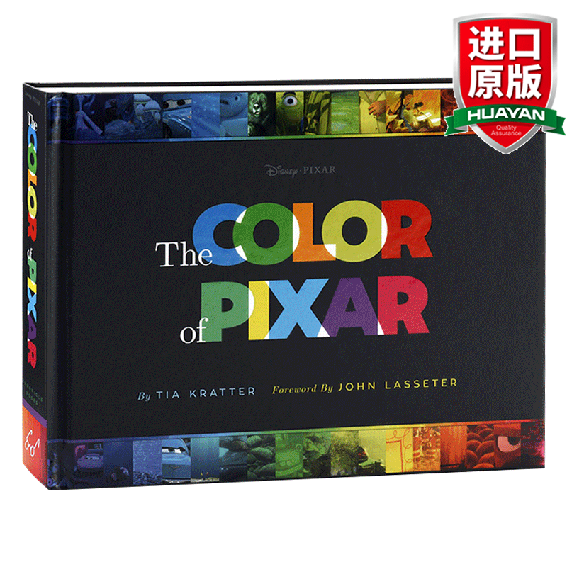 英文原版 皮克斯的色彩 The Color of Pixar 动画艺术设定集 皮克斯动画制作启示录 精装