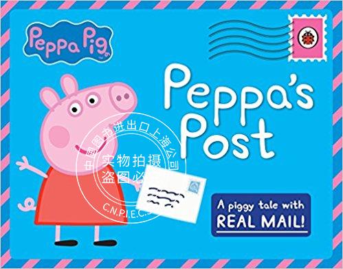 现货 小猪佩奇 粉红猪小妹 英文原版 Peppa Pig: Peppa's Post 佩奇