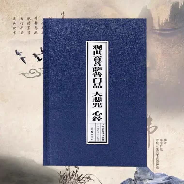 观世音菩萨普门品注音版妙法莲华经观世音菩萨普门品精装版心经