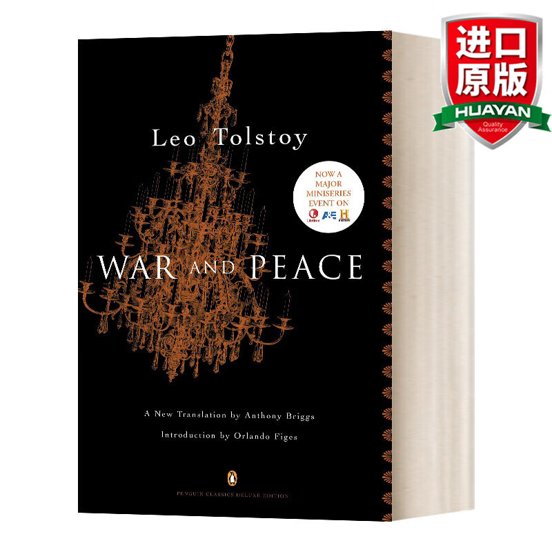 War And Peace 英文原版小说 战争与和平 企鹅经典豪华版 毛边书 英文版 进口英语原版书籍