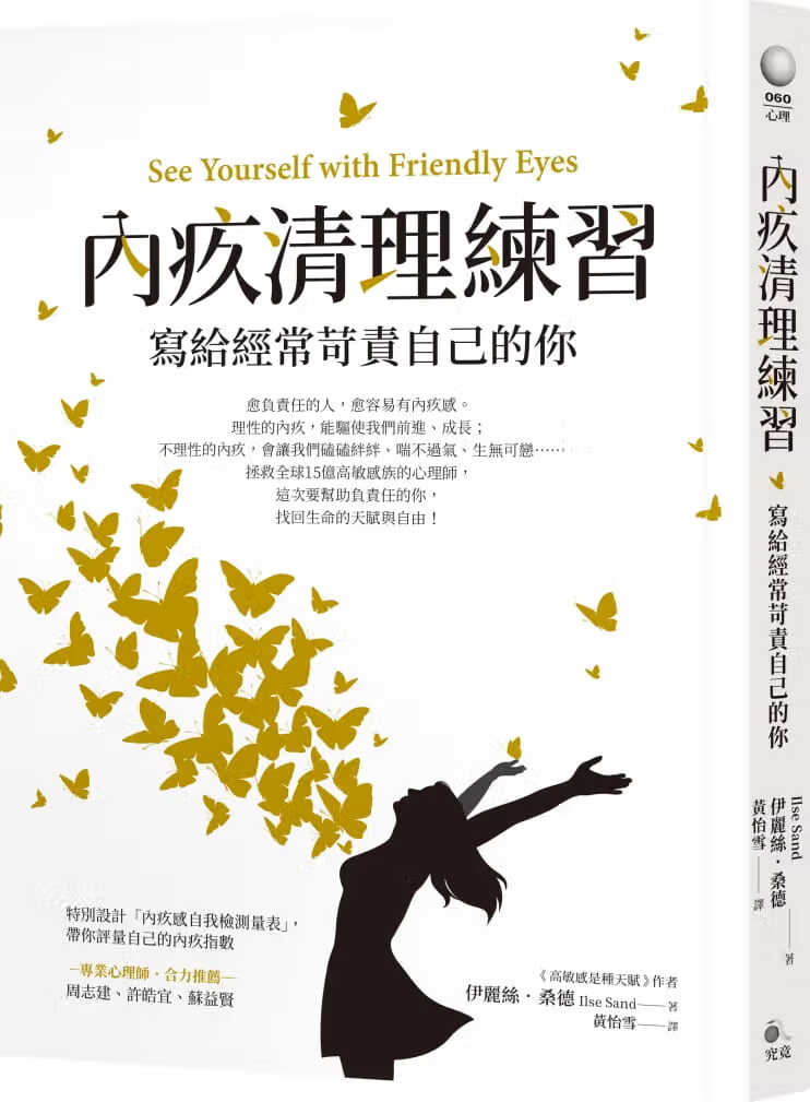 预售 原版进口书 伊丽丝桑德内疚清理练：写给经常苛责自己的你究竟