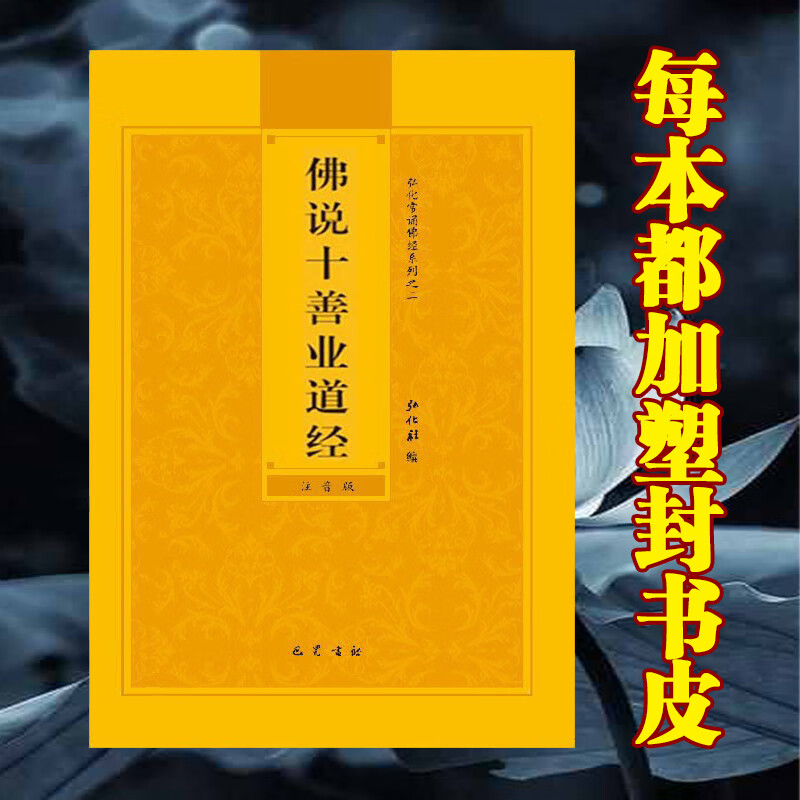 佛说十善业道经拼音版简体注音版弘化常诵佛经读诵本经书结缘